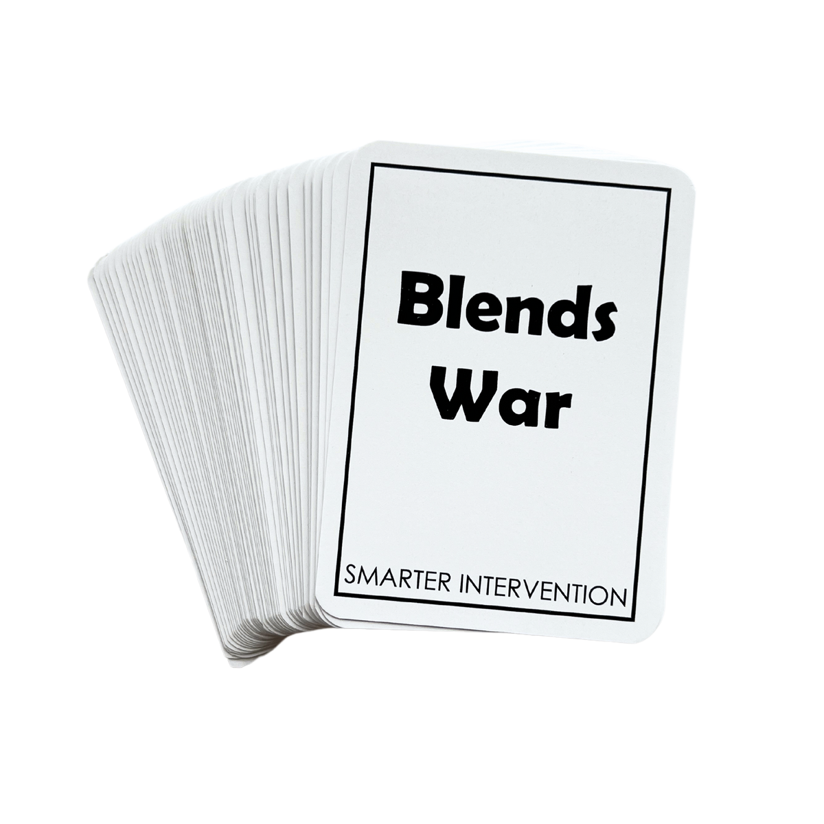 Blends War Card Game – Ascend SMARTER Intervention
