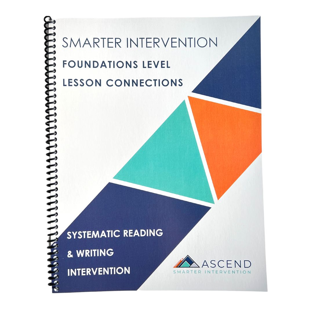 Manuals and Workbooks – Ascend SMARTER Intervention