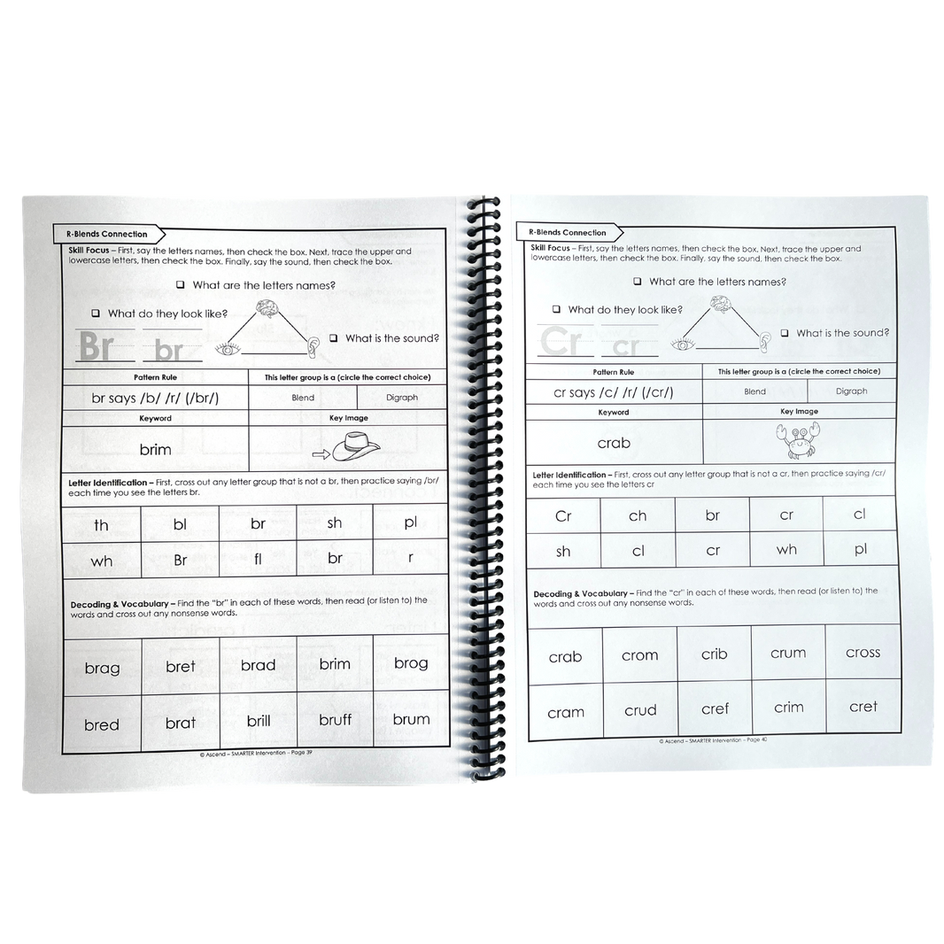 Manuals and Workbooks – Ascend SMARTER Intervention