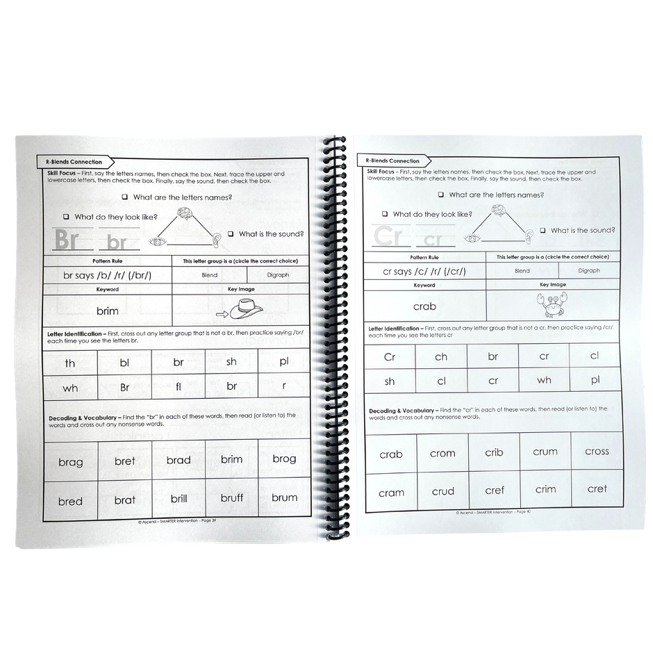 Manuals and Workbooks – Ascend SMARTER Intervention