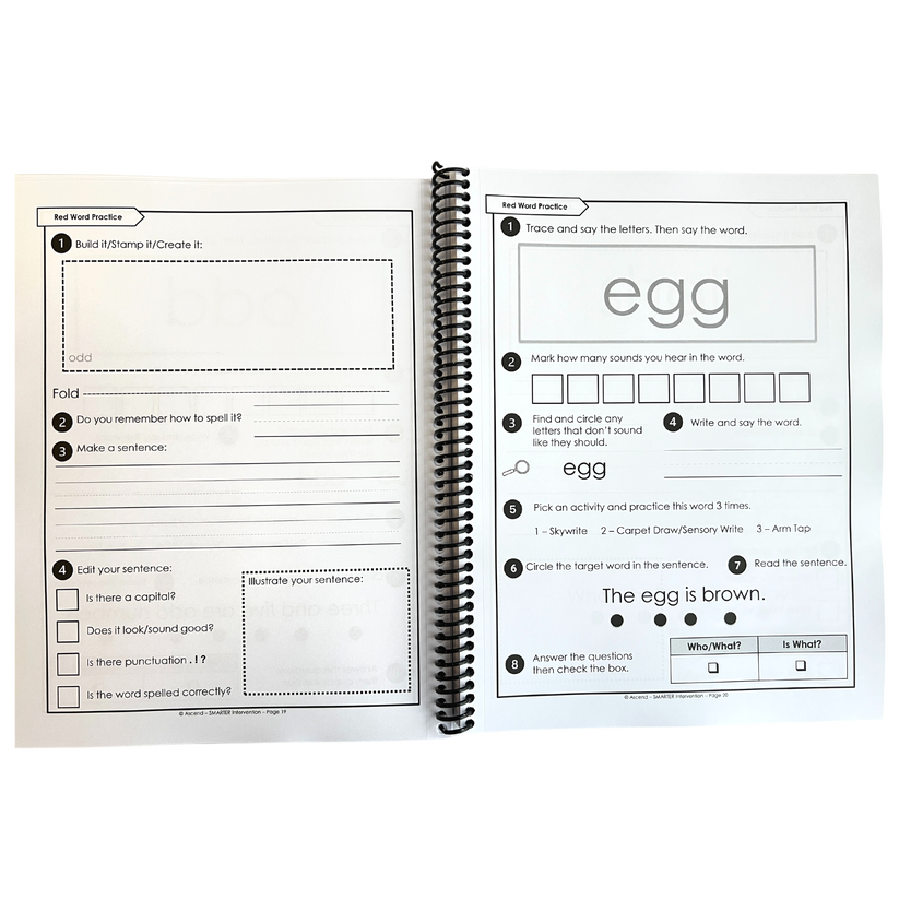 Level 2 Lock Word Activities Workbook – Ascend SMARTER Intervention