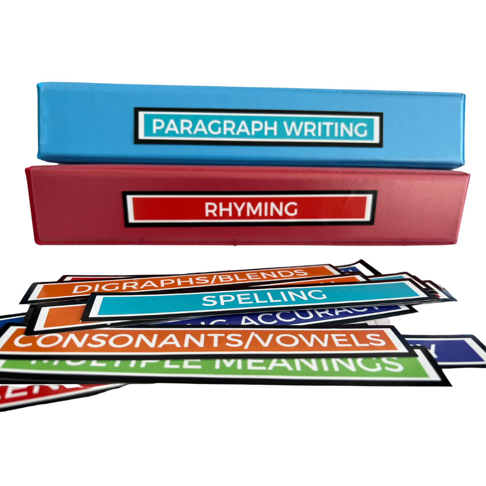 Literacy Labels Sticker Set – Ascend SMARTER Intervention