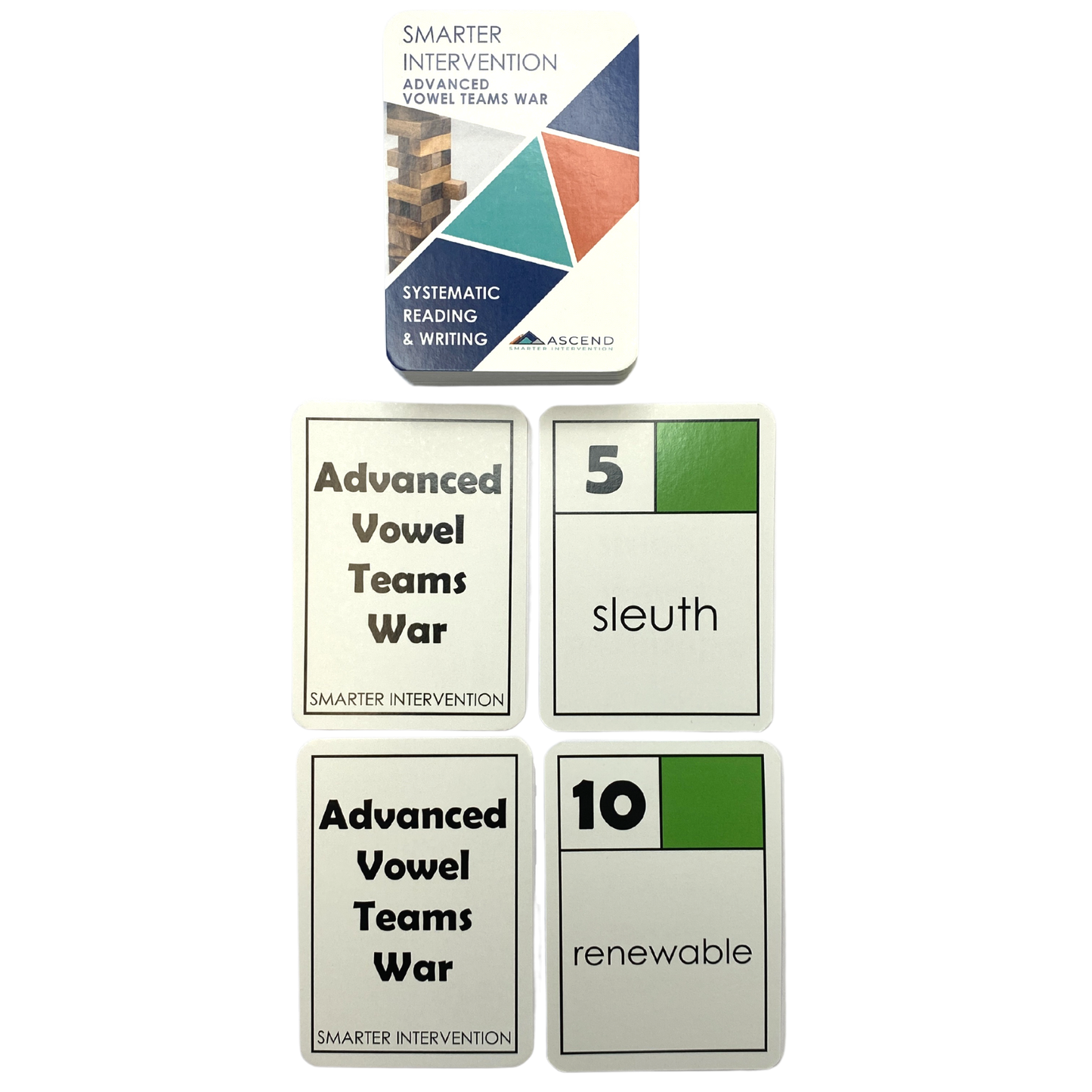 Advanced Vowel Teams War Game – Ascend SMARTER Intervention