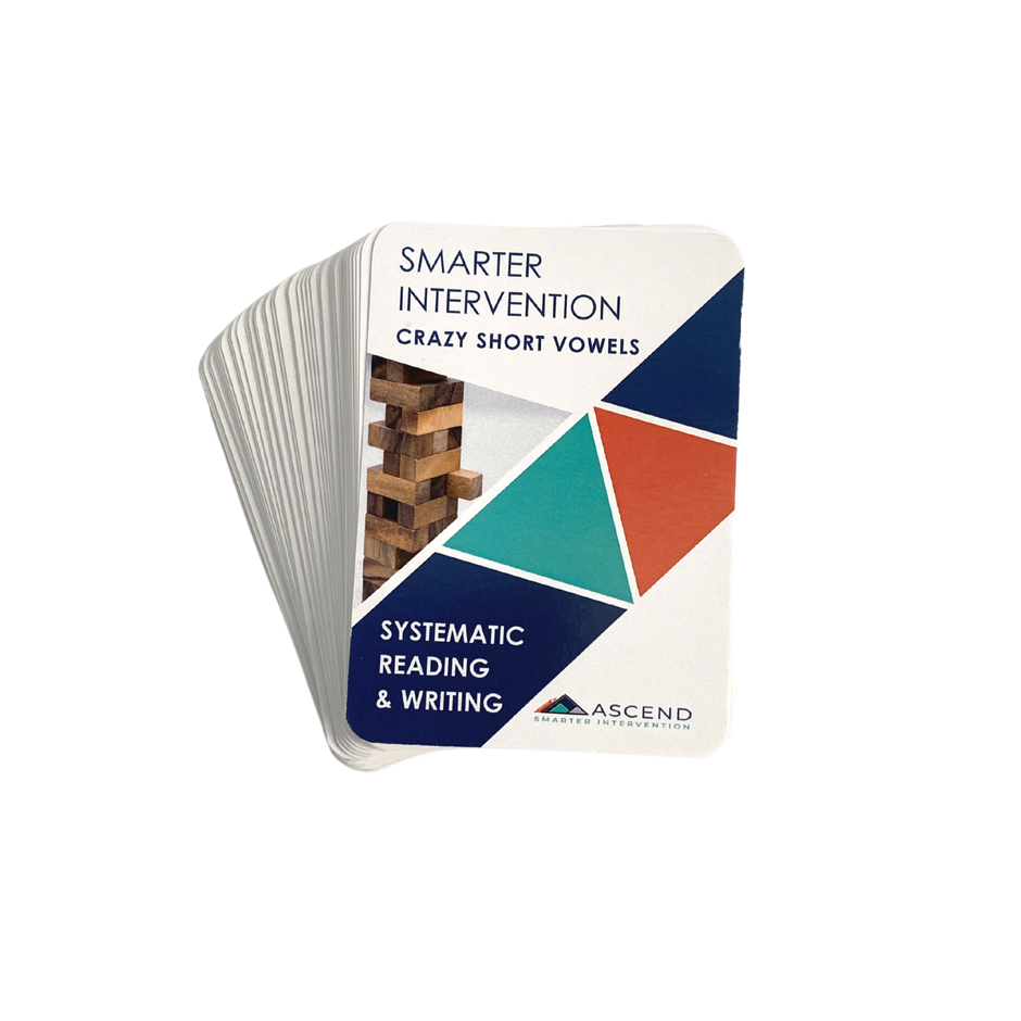 Literacy Card Games & Decks – Ascend SMARTER Intervention