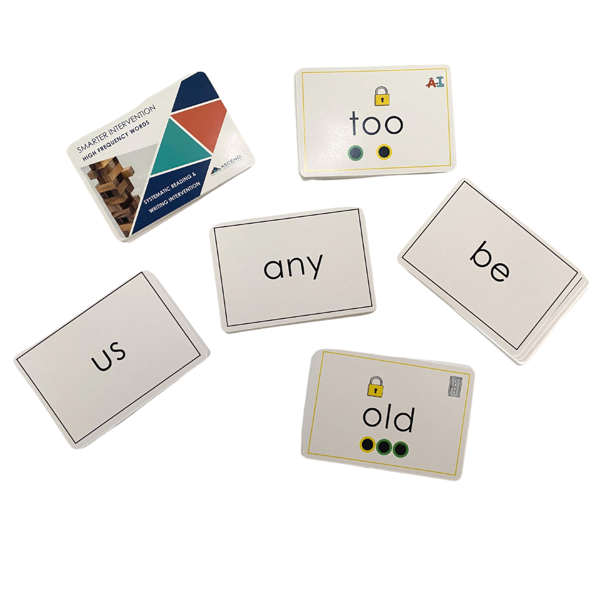 High Frequency Words Deck – Ascend SMARTER Intervention