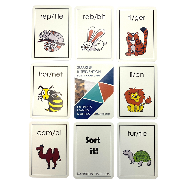 Literacy Card Games & Decks – Ascend SMARTER Intervention
