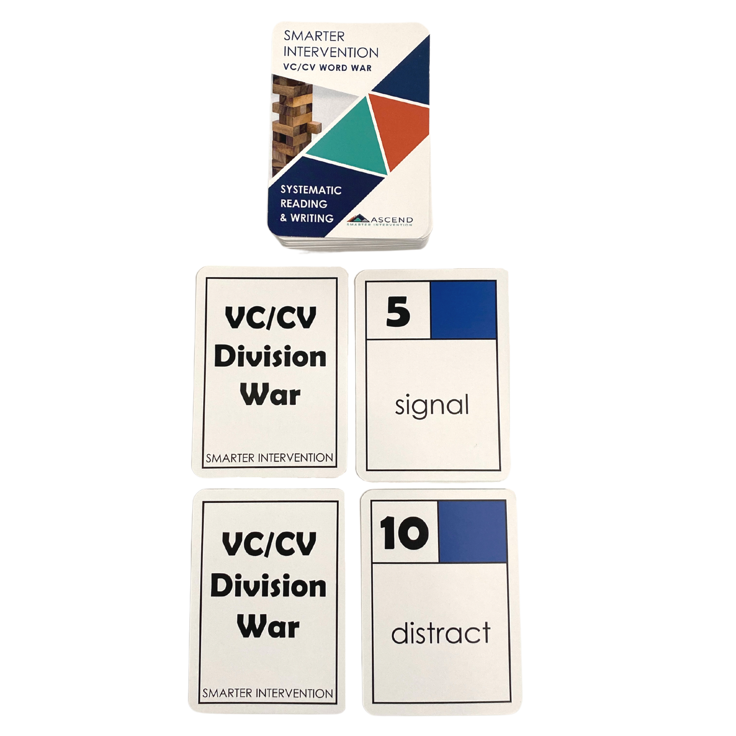 VC/CV War Card Game – Ascend SMARTER Intervention